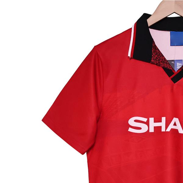 Quality 1994-1996 Manchester United Home Retro Football Jerseys Classic Replica for sale