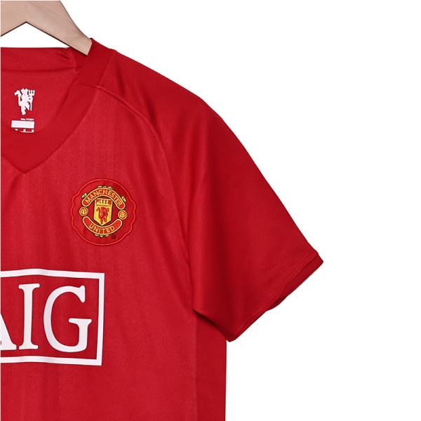 Quality 2007-2008 Season Manchester United Home Jersey Classic Replica Customized for sale