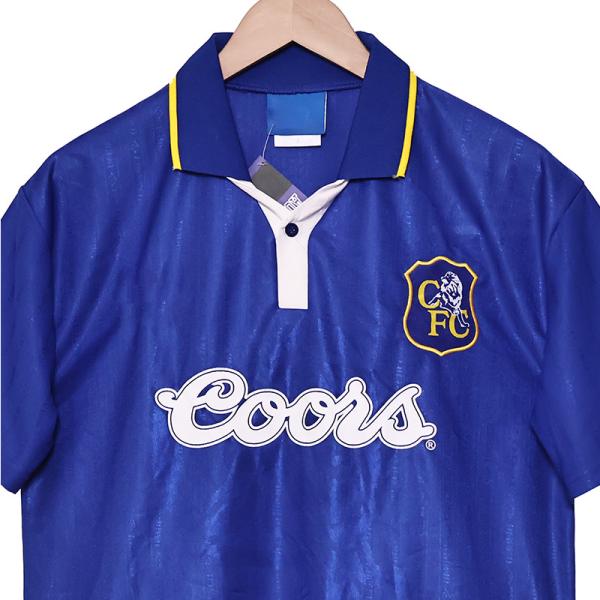Quality 1995-1997 Season Home Chelsea Retro Jersey Model Supports Customization for sale