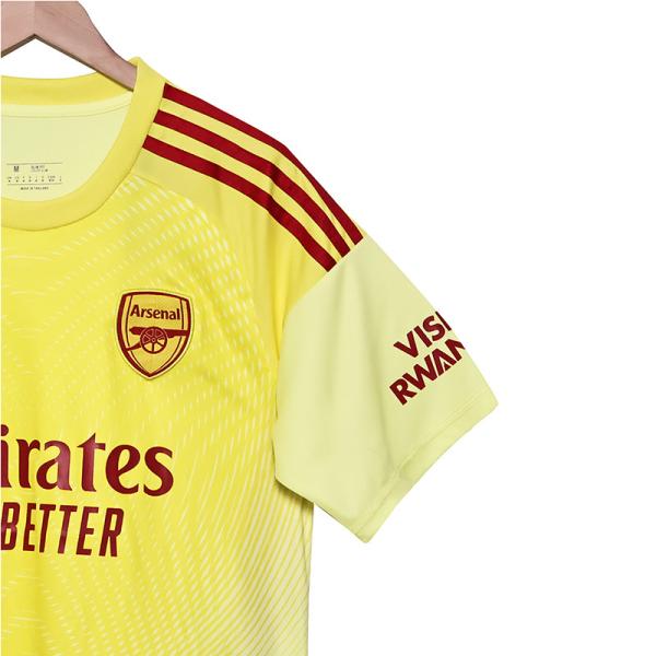 Quality 2025-2026 Arsenal Fans Goalkeeper Training Jersey Custom Suit for sale