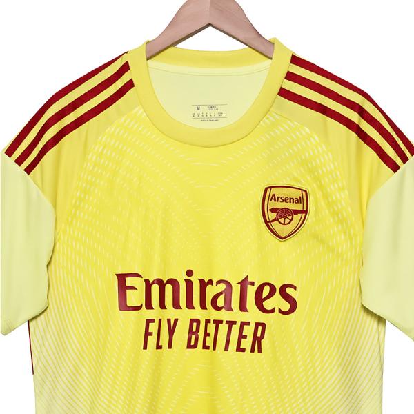 Quality 2025-2026 Arsenal Fans Goalkeeper Training Jersey Custom Suit for sale