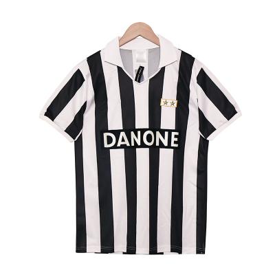 China Juventus 1992-1994 classic home football jersey replica team customization for sale