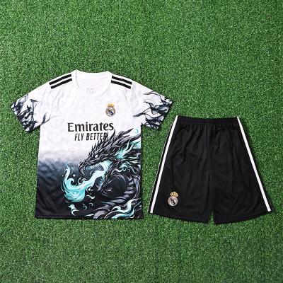 China 2025 Real Madrid Youth Football Jersey Group Customized Special Edition Home and Away Kits for sale
