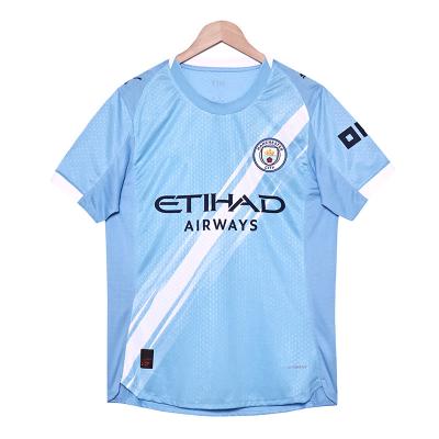 Китай 2025-2026 "Манчестер Сити" версия домашнего игрока футболка поддерживает настройку номера группы продается
