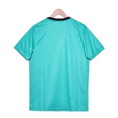 China 2021-2022 Retro Groen Real Madrid Jersey Group Aanpassing Te koop