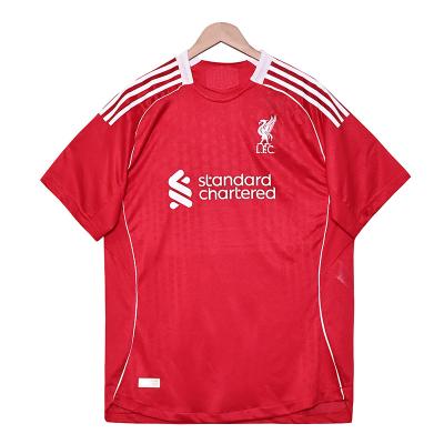 China 2025-2026 Liverpool Home Player Edition Jersey Support Group Personalized Customization for sale