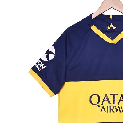 Cina Boca Retro 2019-2020 Home Football Jersey Gruppo Personalizzazione Esclusivo Classic Replica Design in vendita