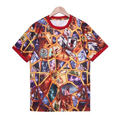 China Japan Team Fan Version 2024 Special Commemorative Jersey Support Group LOGO Custom Printing for sale