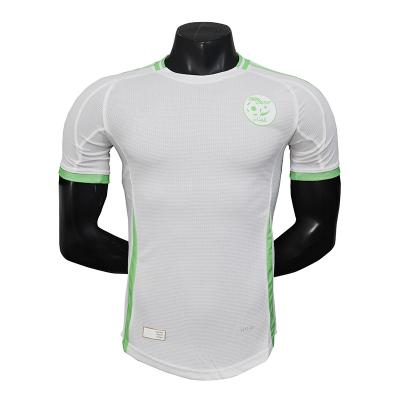 Китай Алжир Белый игрок Версия Джерси Групп Заказ высококачественной спортивной одежды продается