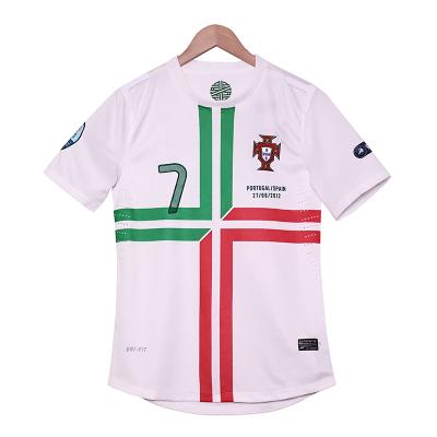 China Ronaldo 2012 Portugal Away Jersey Replica Supports Group Customization for sale