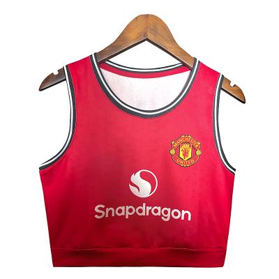 China Manchester United Cheerleading New Women Vest 2025-2026 Support Group Custom for sale