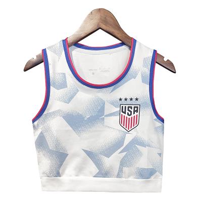 China 2025-2026 American Cheerleading Women's Vest Custom Team Sportswear Design for sale
