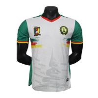 China Custom Cameroon White Player Version Jersey High Quality Breathable Fabric XS to 5XL for sale