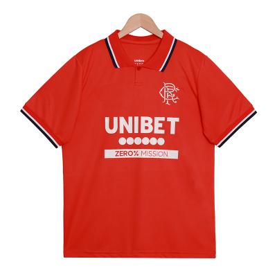 China 2025-2026 Rangers Fan Edition Segunda saída Jersey Grupo Design personalizado à venda