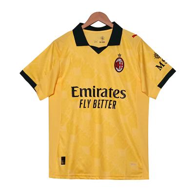 China AC Milan 2025-2026 análise do projeto da camiseta de segunda mão suporta serviço de personalização de grupo à venda