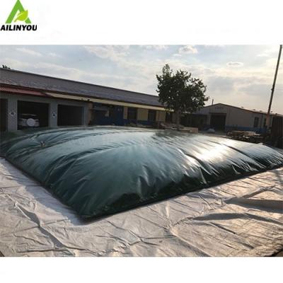 China Manufacturers direct selling  Portable reusable pillow shape PVC flexible water Storage tank for agriculture for sale