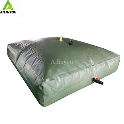 China Factory direct sale Flexible water storage bladder  collapsible square water bladder tank for sale