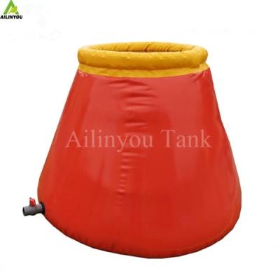 China Factory Custom  Onion Water Storage Tank Soft PVC 1000l Water Tank Storage for sale