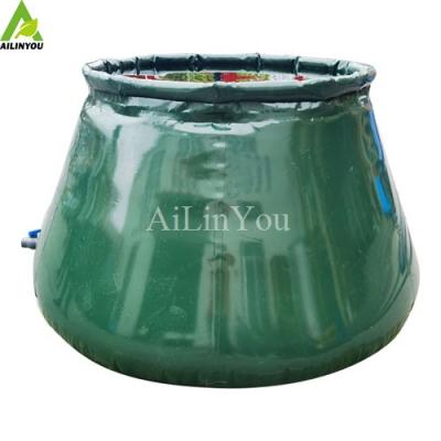 China Fast Availability Anti-uv Folding Collapsible Inflatable PVC Onion Shape Water Tank Onion Tank for sale
