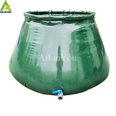 China Flexible Best Seller Water Storage Cheap Outdoor Pvc Onion Shape Rain for Sale Large Water Tank en venta