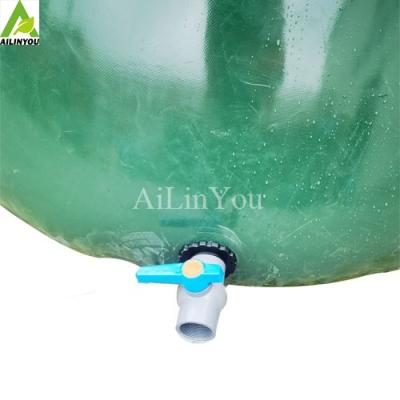 China Collapsible Flexible Onion Shape Water Storage Bladder Tank Onion Water Bladder Tanks For Fire Fighting for sale