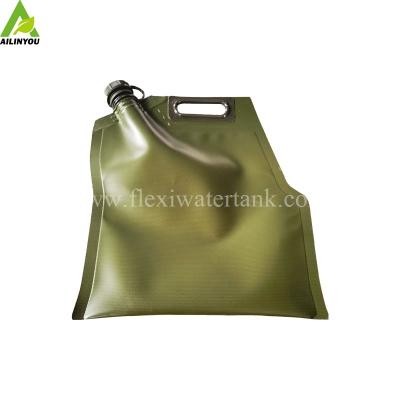 China Custom Soft Foldable Fuel Bag 5L 10L 20L TPU Motorcycles Fuel Tank Bag for sale