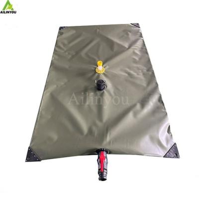 China Ailinyou Supply Collapsible PVC and Food Grade TPU Water Bladder Drinking Bag 1000 Literts for sale