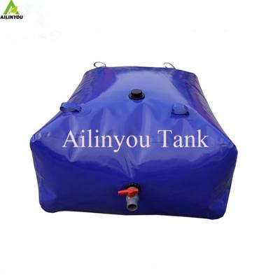 China Protect Corner and Low Maintenance Flexible Water Storage Tank 0.7-1.5mm Thick for sale
