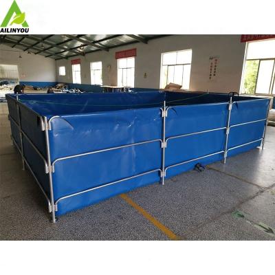 China Custom Design  200 Litre ~ 500,000 Litre fish farming tank aquaculture system fish farming for sale