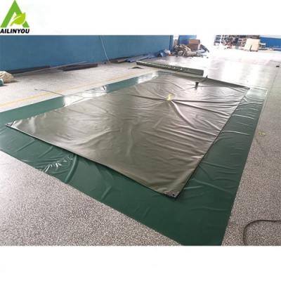 China Flexible Pvc Pillow Water Storage Bladder Tank  10000 L Flexible Pvc Water Tank/bladder For Wastewater Storage for sale