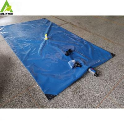 China Flexible PVC Tarpaulin Fabric water tank 1000 liter price for sale
