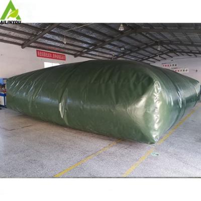 China Flexible Easy to Carry TPU or PVC Plastic Water Bladder Tank For Emergency storage Water for sale