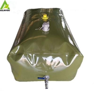 China Ailinyou Customized Diesel Storage Tanks Foldable 1.5mm TPU Fuel Tank for Truck and boat for sale