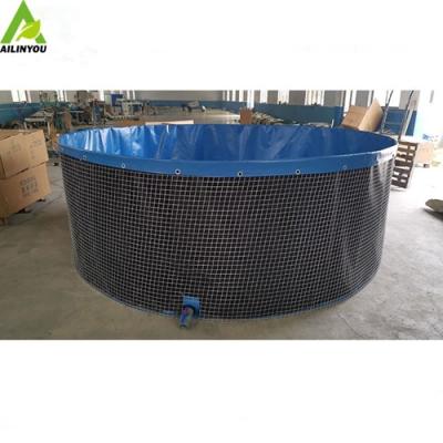 China China Factory Supply Large Plastic Fish Tank Farm Recirculating Aquaculture System for sale