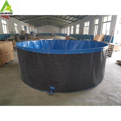 China China Supply Geomembrane Circular Tanks for Aquaculture 10000 liter Aquaculture Tank for sale