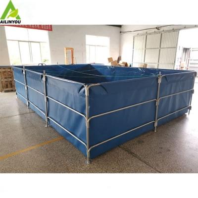 China Flexible 20000L  Aquacuture Tanks Mobile  Fish Farming Tank indoor and outdoor for sale