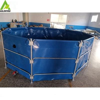 China Wholesale Aquaculture Fish Farming Aquarium Tank Frames Fast Emergency Water Storage Tanks for sale