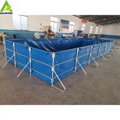 China Best Quality Poryable Fish Tank 1000Liter ~500,000 Liter  Tilapia Fish Pond Tank for sale