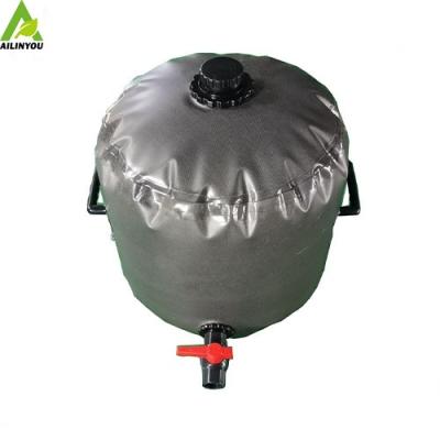 China Portable Pvc Flexible Water Tank Pvc Irrigation Using Water Storage Tank 50000 Liter for sale