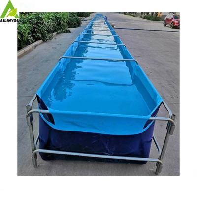 China Factory Direct Sales Fsh Farming Equipment Hydroponics System Custom Shrimp Farm Tank for sale