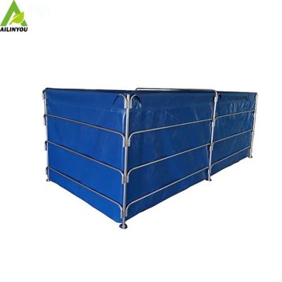 China Hot Sale Round Fibreglass Fish Tank 10000 Liter Fish Farming Tanks for Catfish Farms for sale