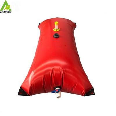 China High Strength Inflatable Water Storage Tank Bladder Drinking Bag  Tpu Flexible /collapsible Water Bladder With Ground Sh for sale