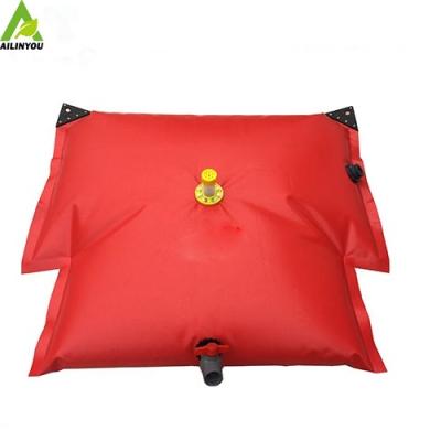 China Flexible Storage Tanks Pillow Tank Collapsible Garden Rainwater Harvesting Water Storage Tank for sale