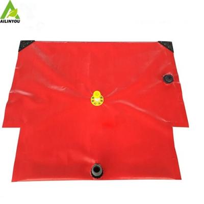 China Portable Collapsible Water Tank With Tap 40 L~ 500,000 Liter  Collapsible Pvc Pillow Water Storage Bladder Tanks for sale