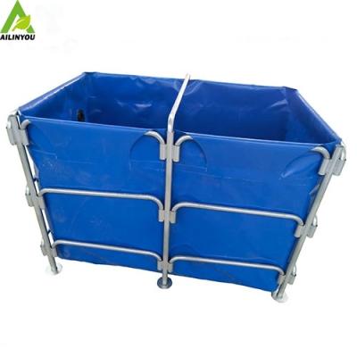 China Hight Quality Plastic Fish  Tank  Indoor Farming Crab Automatic Aquaculture System Ras Fish For Farm for sale