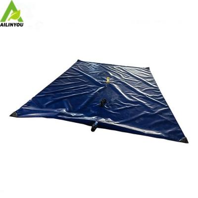 China Soft Portablee TPU& PVC Rectangle Water Tank  1000L ~50000L Collapsible Rainwater Harvesting Bags Water Tank for sale