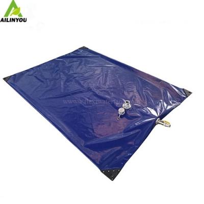 China 1000 Liter 5000 liter Collapsible Soft PVC Flexible Water Storage Bladder Tank for sale