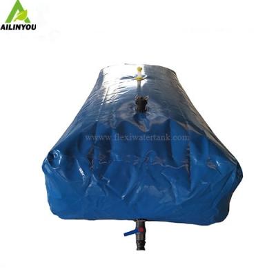 China Ailinyou Good Quality Rainwater Storage Bladder Collapsible Square Water Tanks 5000 Liter for water treatment tank for sale