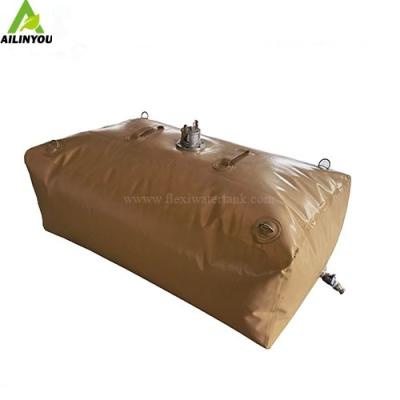 China Ailinyou Wholesale High Quality 80~100 Gallon Fuel Storage Bladder Tank Flexible Fuel Tank for sale