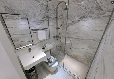 China Hygienic SMC Bathroom Scratch Resistant Prefabricated Bathroom Impact Resistant for sale